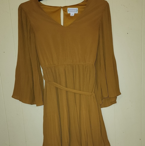Love Riche | Dresses | Love Riche Medium Copper Colored Dress With Wide ...